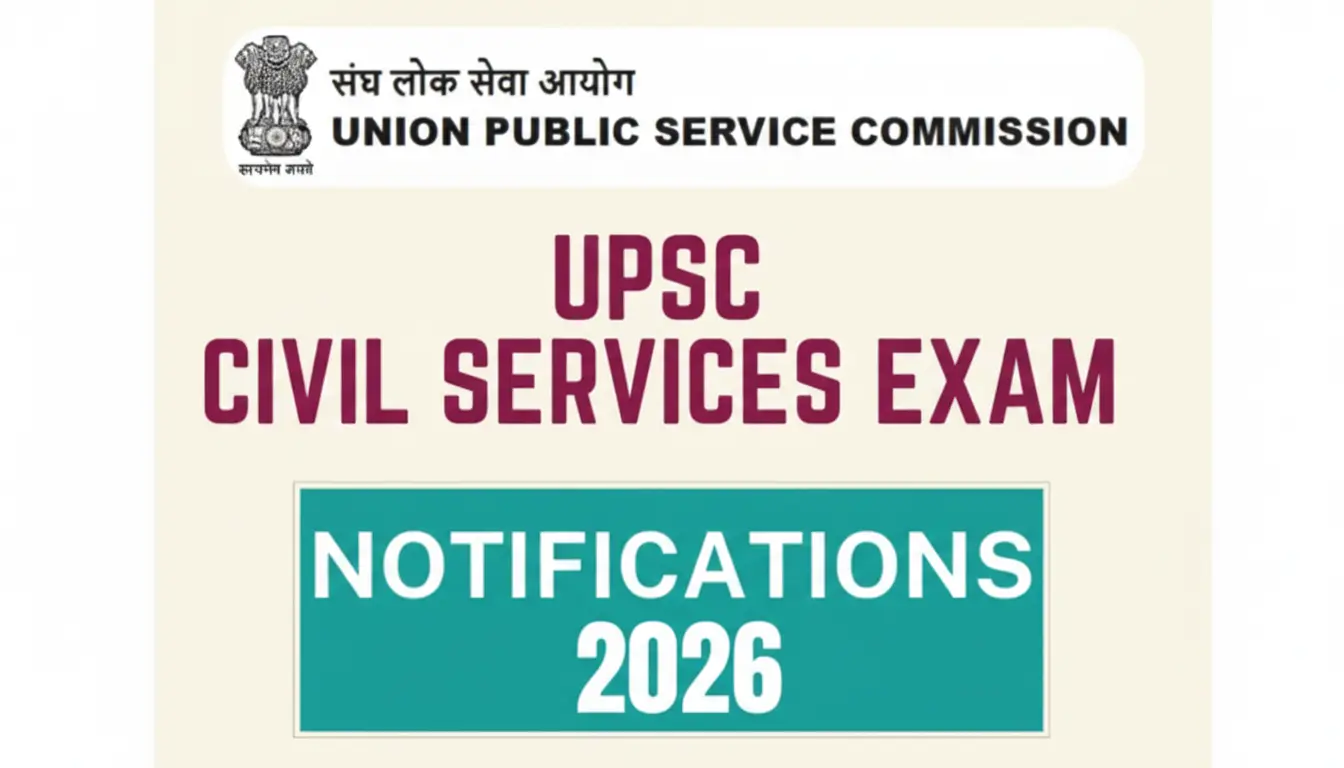 UPSC Civil Services Exam 2026 Notification – Age, Eligibility ...